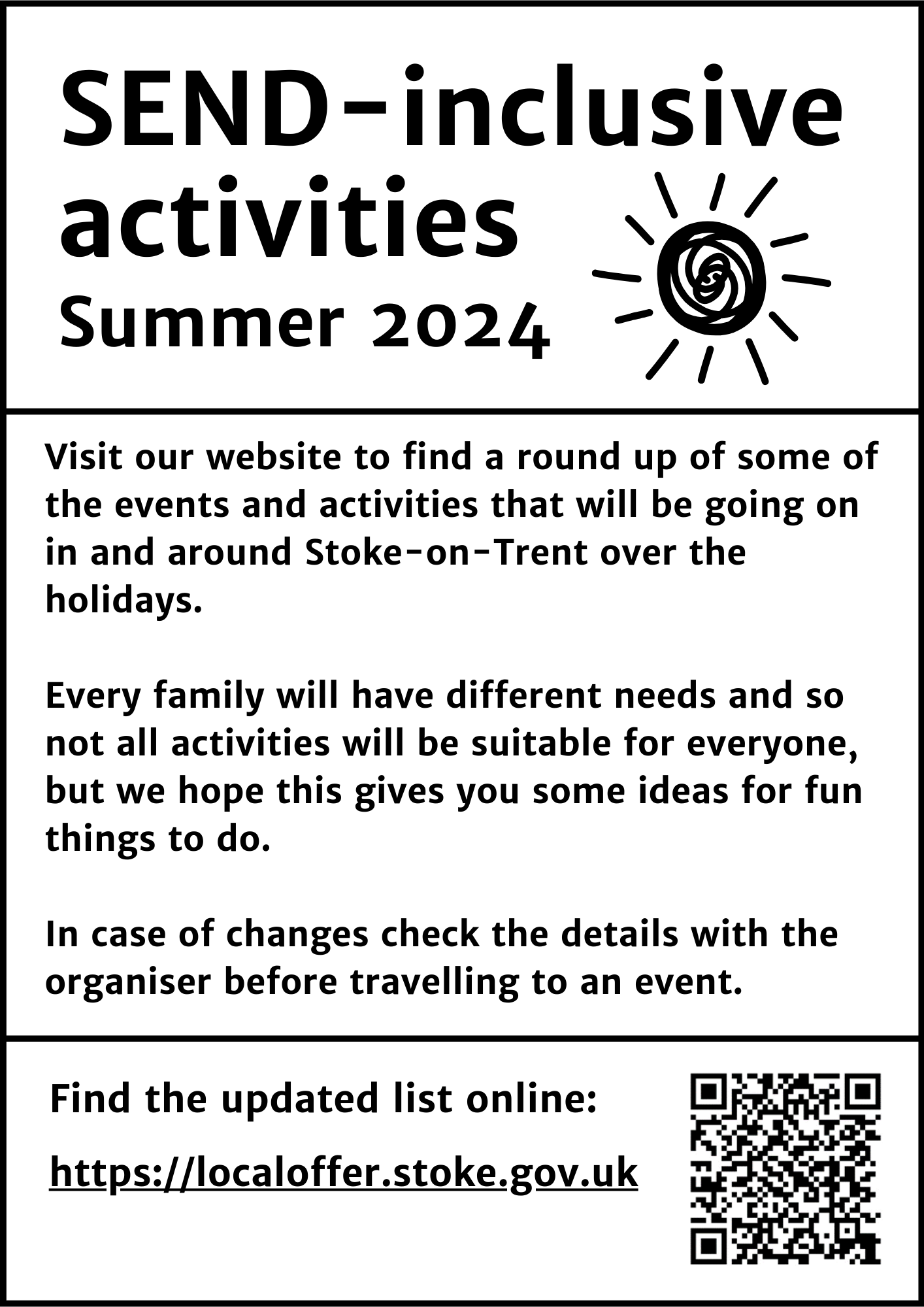 Ormiston Meridian Academy - SEND Summer Activities